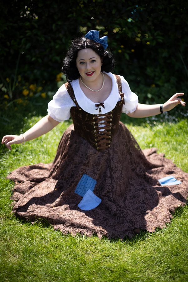 Snow White Rags Dress - Velveteena Leigh